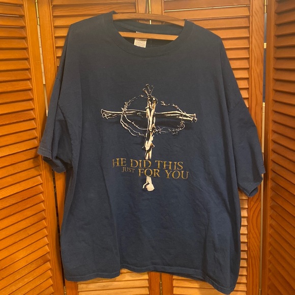 Shirts | Vintage Jesus Double Sided Tshirt | Poshmark
